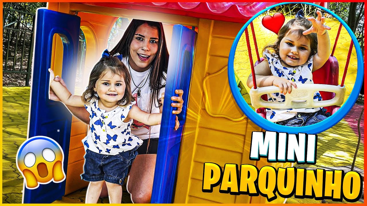 Levei Minha IrmÃzinha Em Um Parquinho Infantil Do Tamanho Dela Youtube