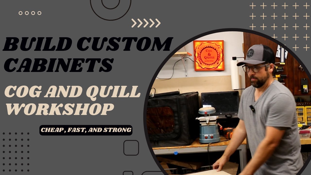 Custom Workshop Cabinet Build/ Upgrade - YouTube