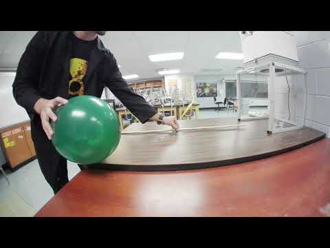 Moving a meter stick with static electricity - YouTube
