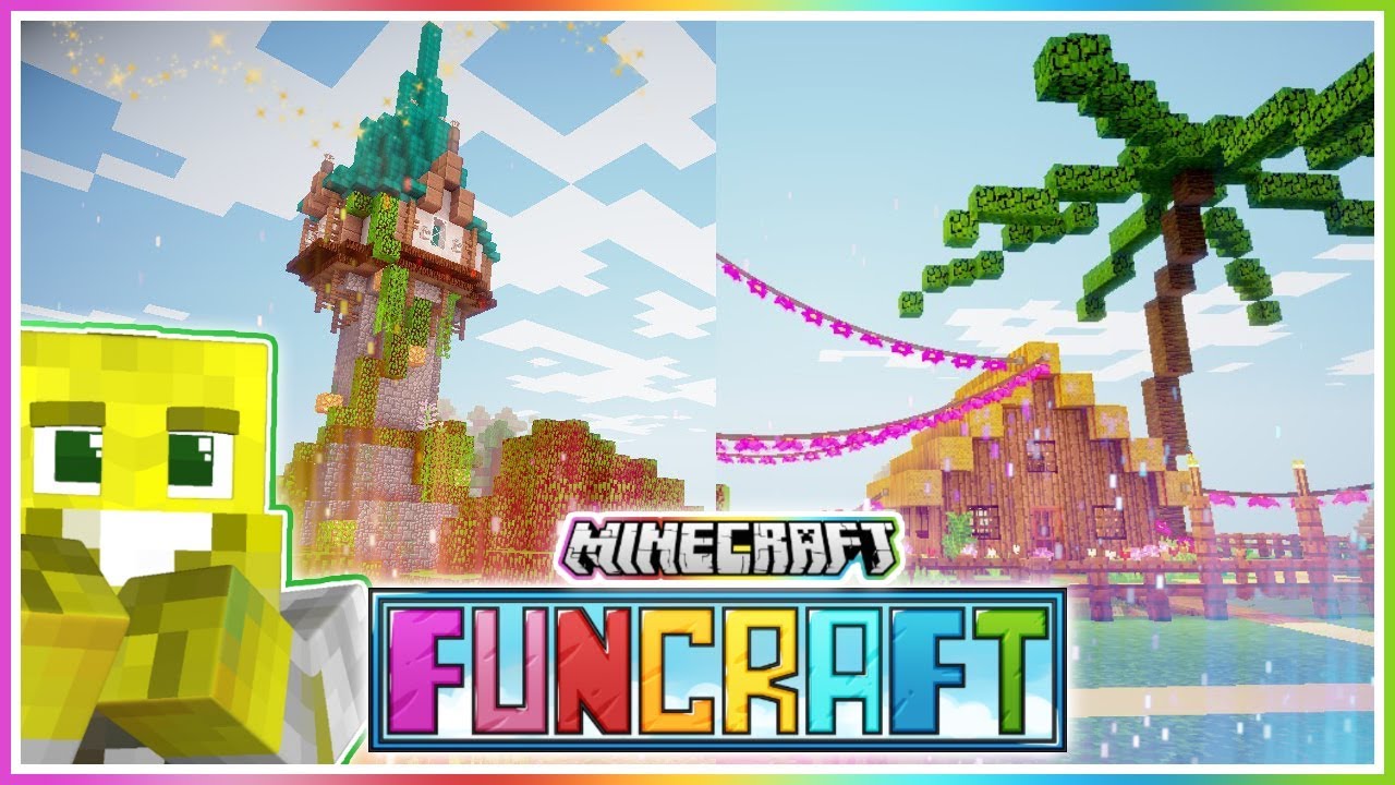 Making Homes for My Disney Pets! | Funcraft | Ep.13 - YouTube