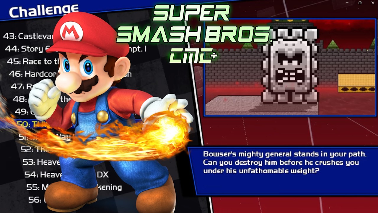 [Request] THWOMP! (Mario) | Super Smash Bros. CMC+ - YouTube
