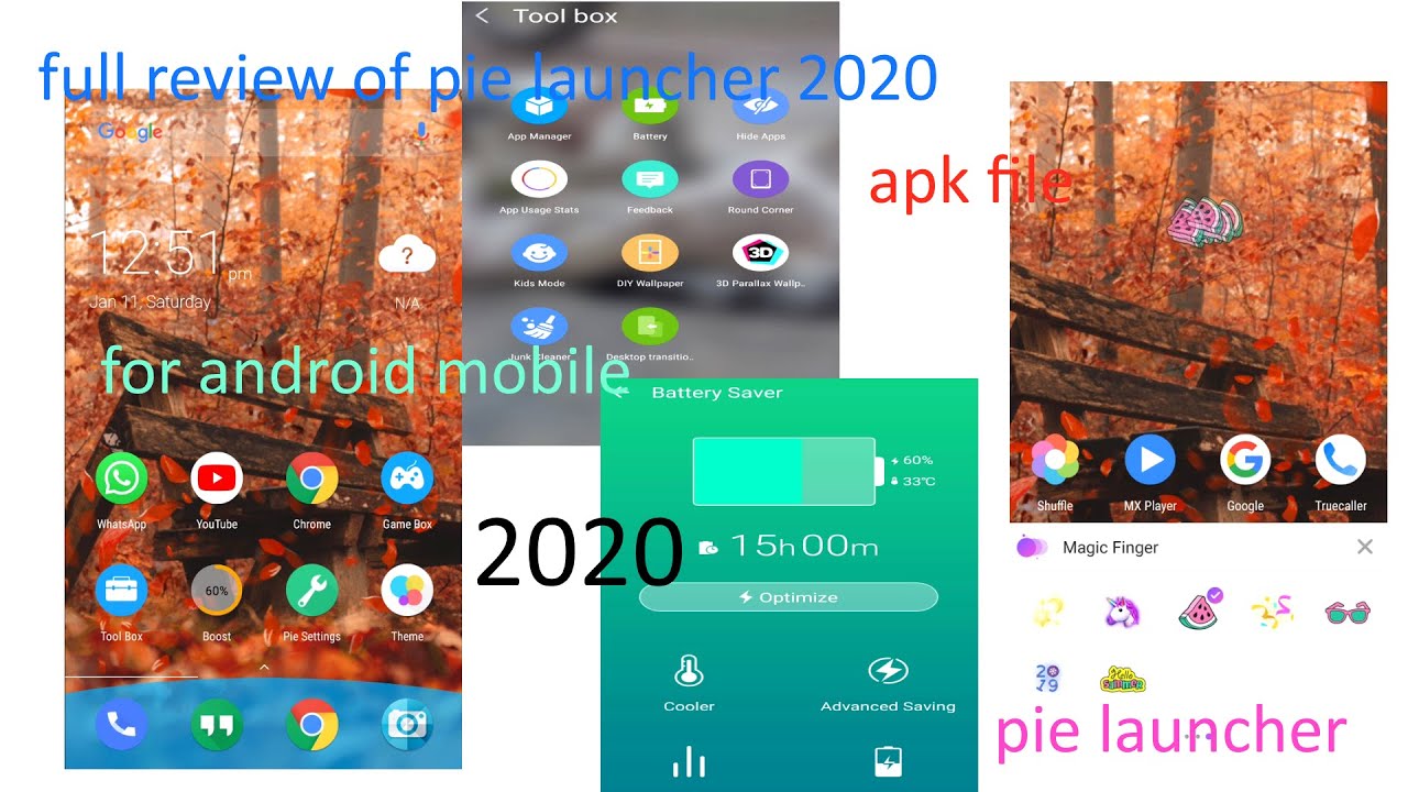 pie launcher app review | pie launcher | pie launcher for android | how ...