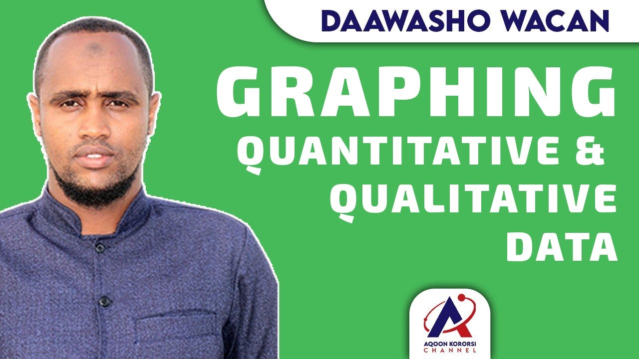 GRAPHING FOR QUALITATIVE & QUANTITATIVE DATA - YouTube