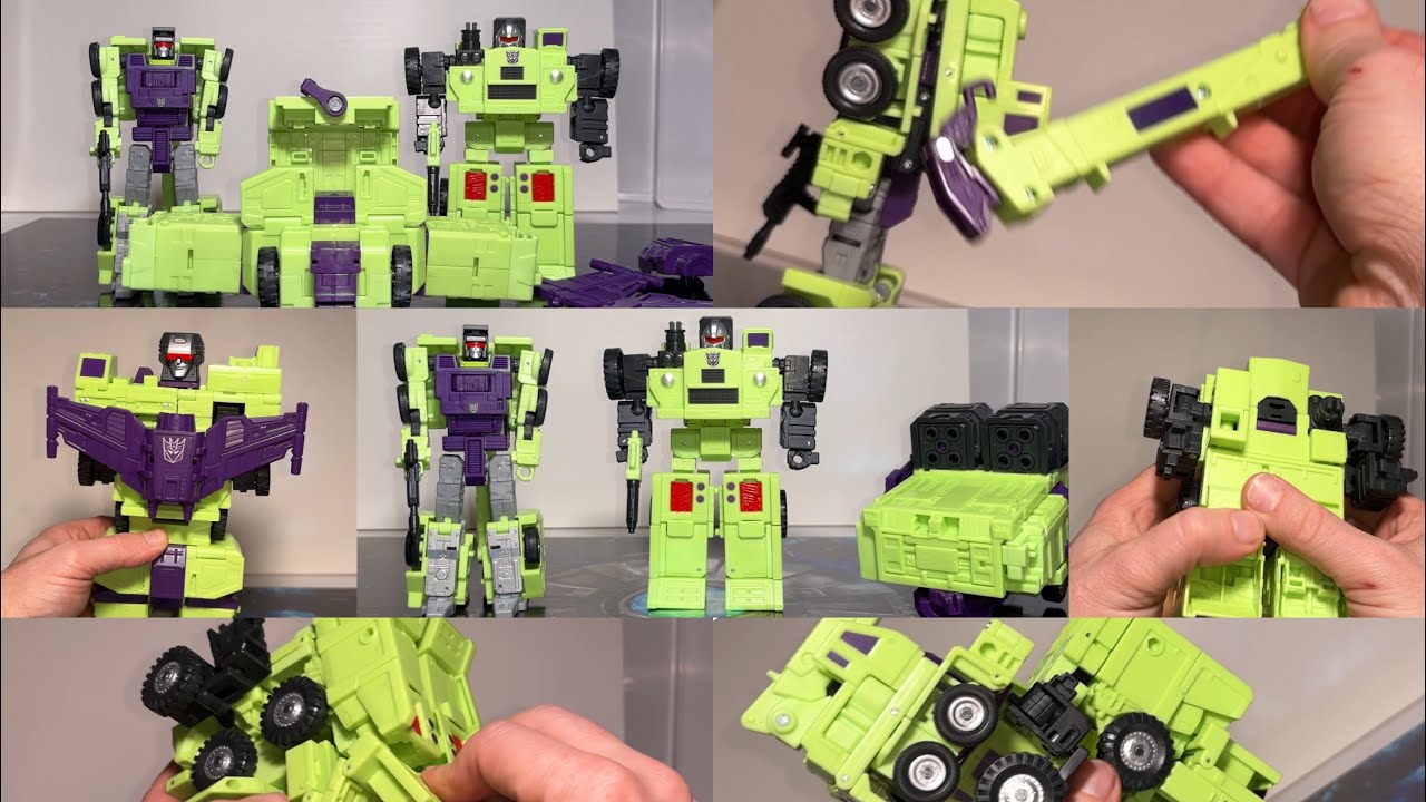 Transformers studio series 86 Devastator articulation updates ...