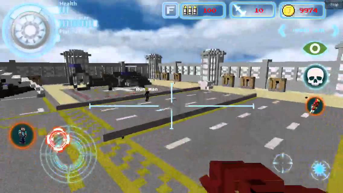 [Block Iron Robot 3D] BLOCK IRON MAN 3D - MILITARY BASE - YouTube