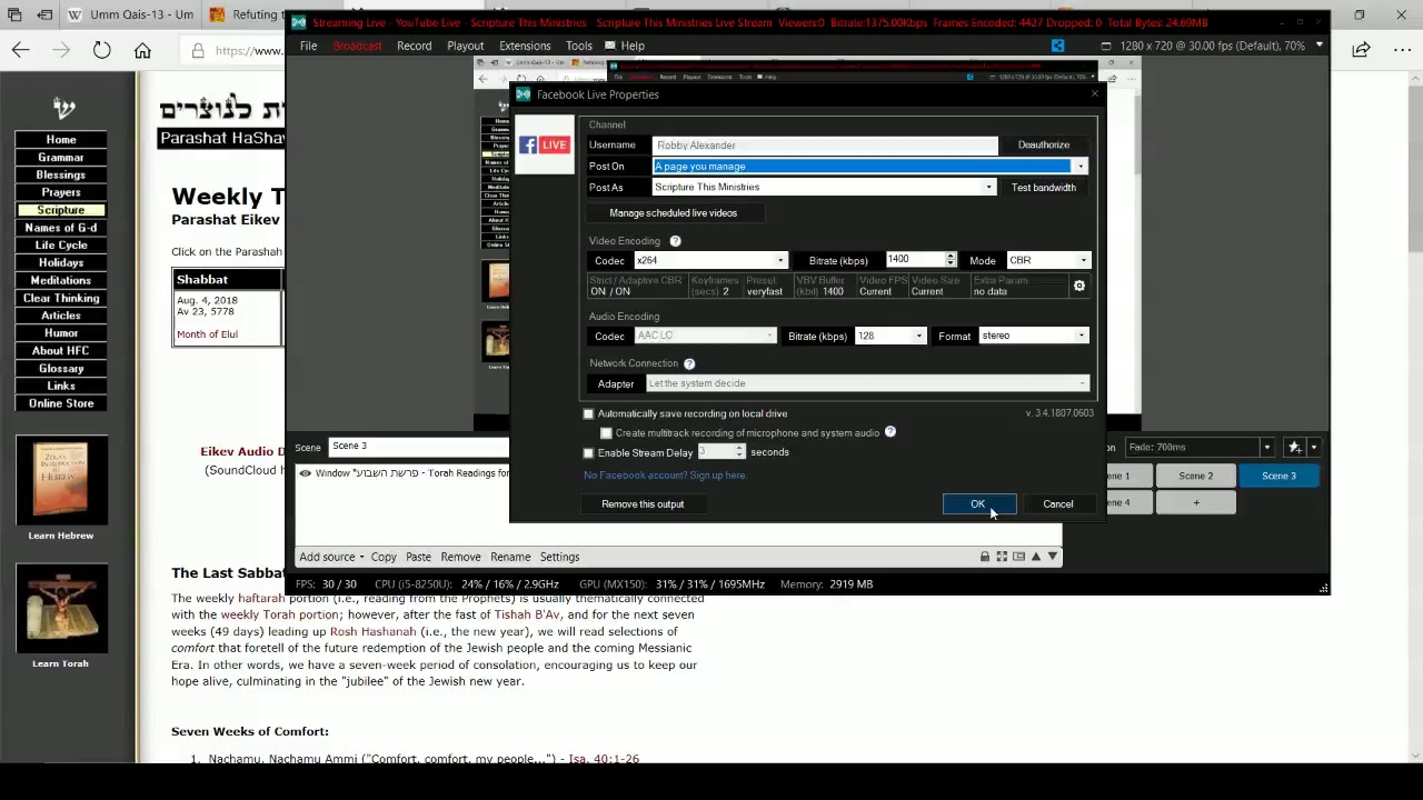 Scripture This Ministries Live Stream - YouTube
