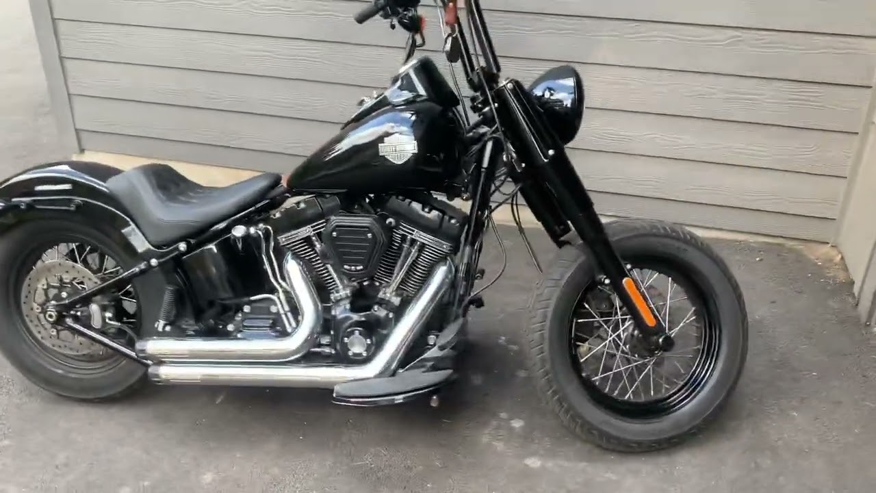 2017 Softail Slim S for sale - YouTube