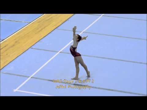 8th National Artistic Gymnastic WAG Stage 3 & 4 PT 2 Floor by Jeffini Photography