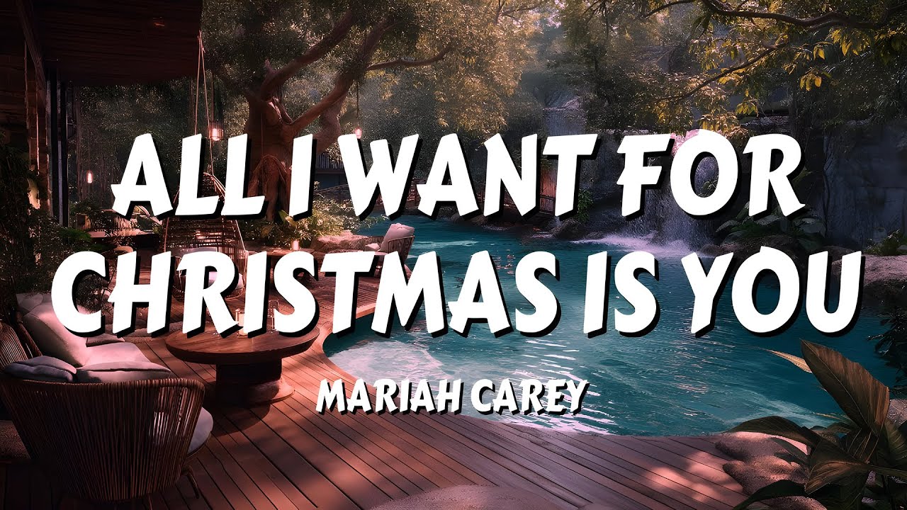 Mariah Carey - All I Want For Christmas Is You (Lyrics) - YouTube