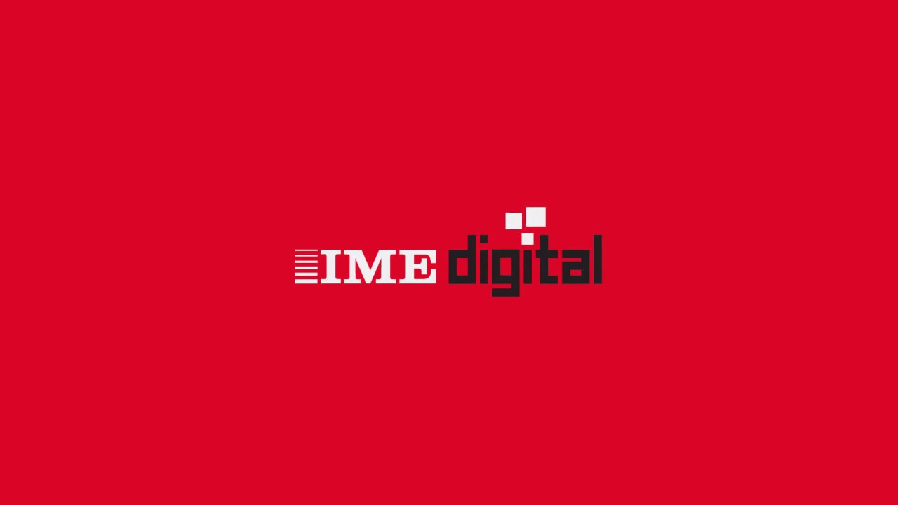 IME digital logo animation - YouTube
