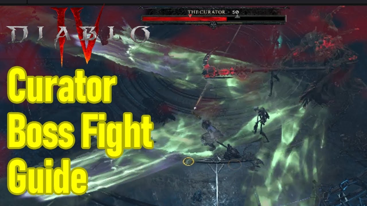 Diablo 4 capstone dungeon boss guide, the curator fight tips, cathedral ...