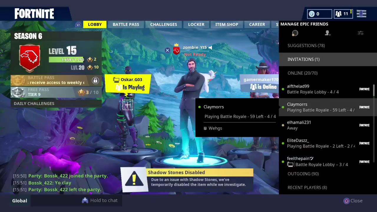 zombie_Yt5's season 6 squads - YouTube