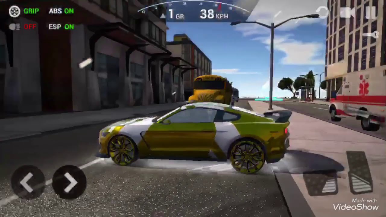 Tricks on ultimate car driving simulator - YouTube