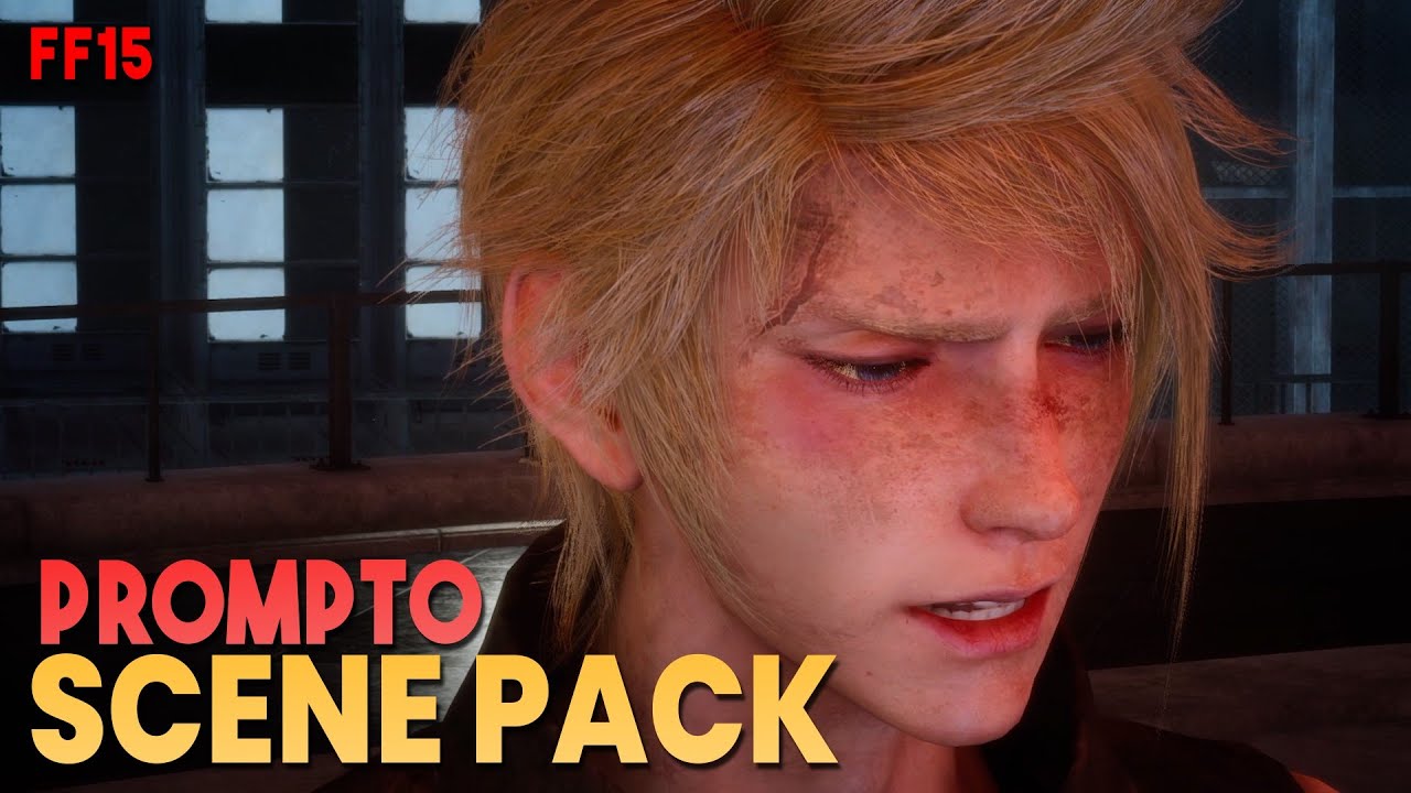 Prompto Scene Pack || Final Fantasy 15 || 1080p, 60FPS - YouTube