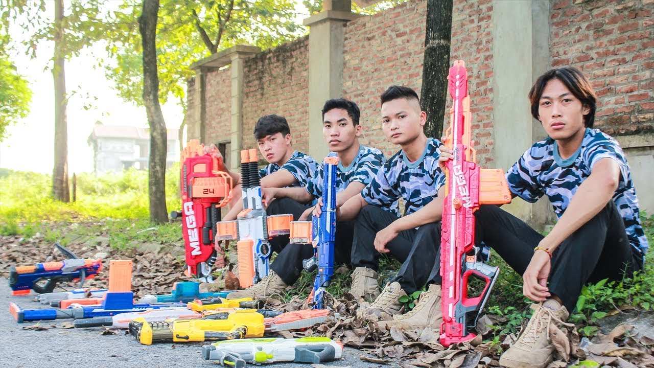 Hihahe Nerf War: SWAT & Special Commando Nerf Guns Assassin Team nerf attack Squad - YouTube