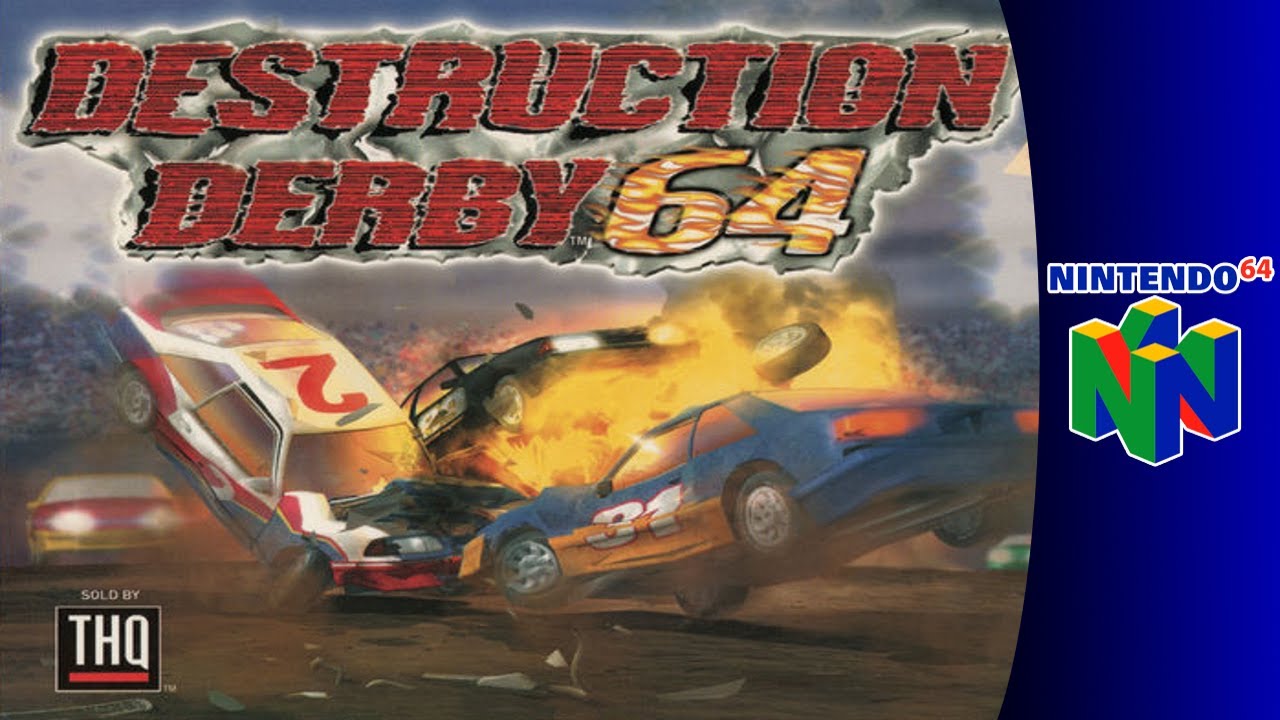 Nintendo 64 Longplay: Destruction Derby 64 - YouTube