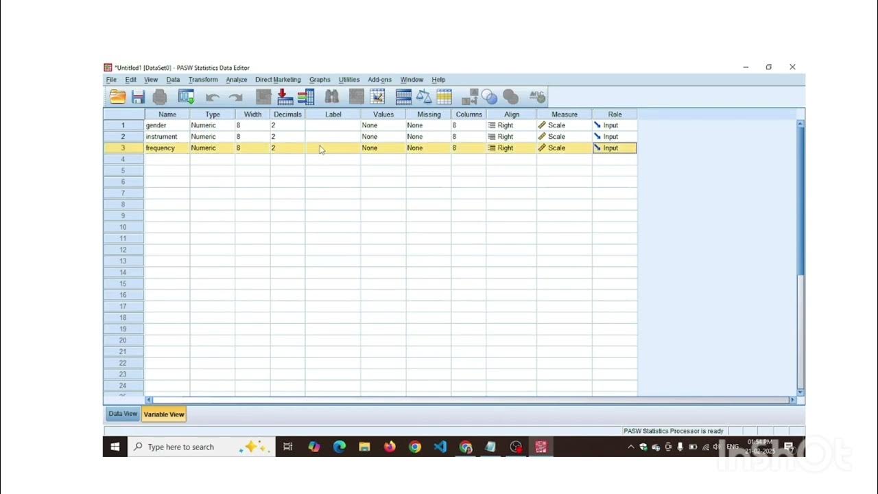 how to do SPSS. ## categorical data analysis ## analysis ## data ...