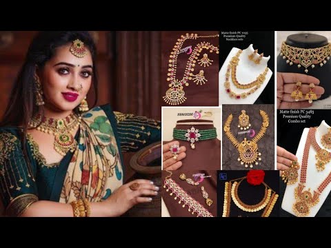 One gram gold jewellery with reasonable prices 😍😱 / Online wholesale ...