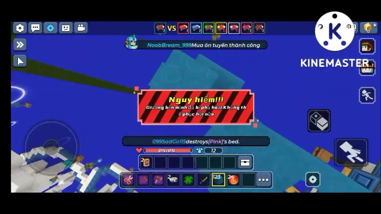 chỏi bedwar trong blockman go - YouTube