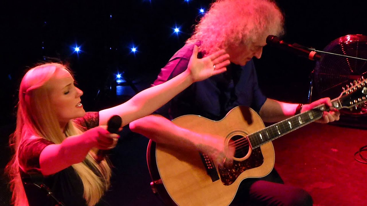 Brian May & Kerry Ellis - Somebody to love - LIVE PARIS 2013 - YouTube