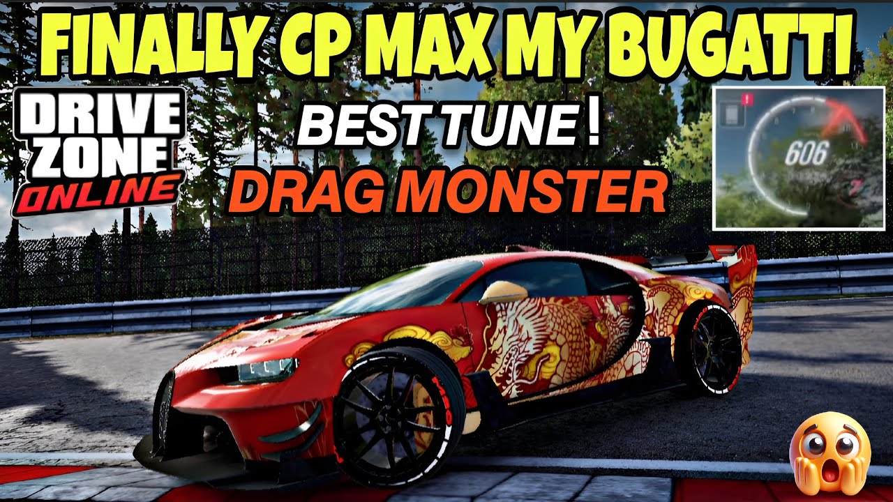 Drive Zone Online : CP MAX Bugatti Best Tuning | Drag Monster gameplay ...