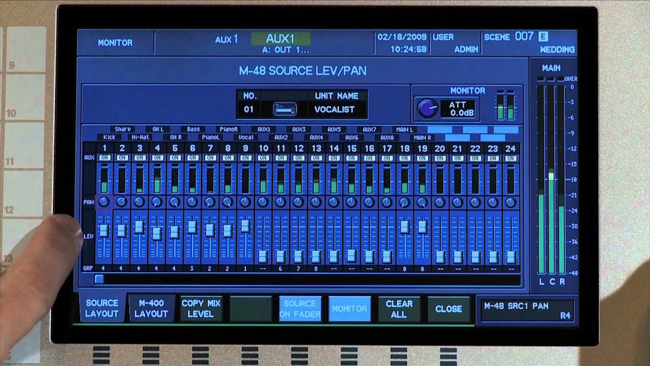 Roland M-48 Overview 3: Management M-400 or PC - YouTube