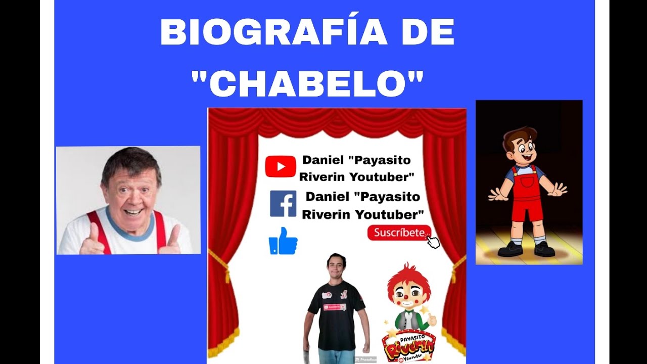 BIOGRAFÍA DE "CHABELO"(EL AMIGO DE TODOS LOS NIÑOS)#video#viral # ...