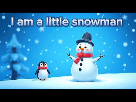 I am a little snowman nursery rhymes for babies #cute #cartoon #nursery ...
