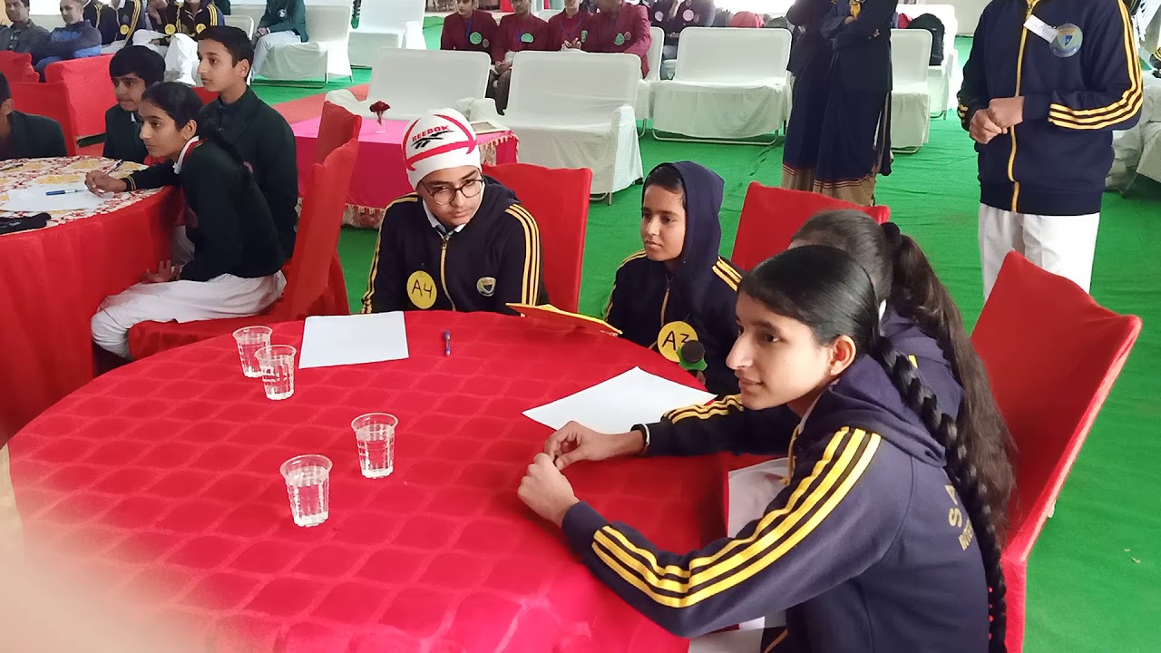Junior Group- Inter school Quiz Competition 2020 - YouTube