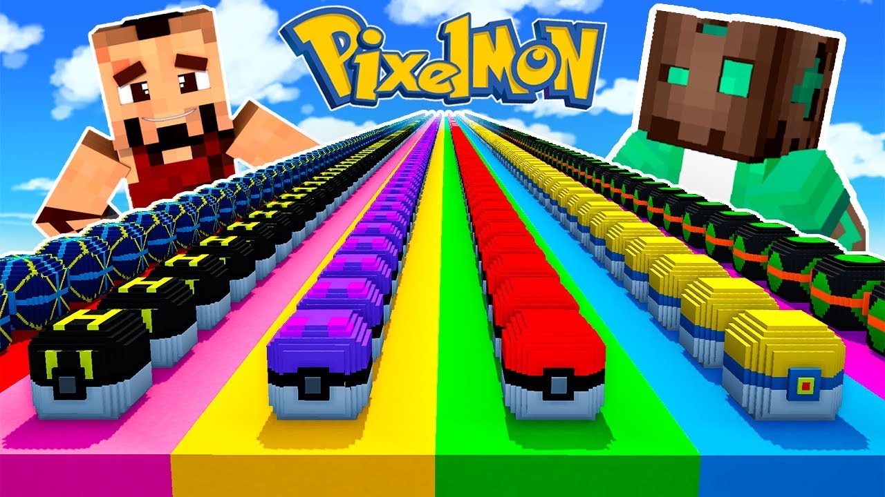 DesafÍo Con Todos Los Lucky Blocks De PokÉmon En Minecraft 😱😂 Todas