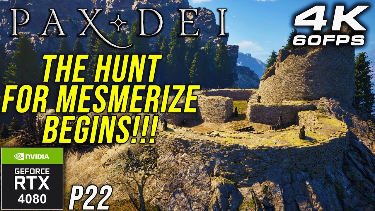 Pax Dei The Hunt For Mesmerize Begins! RTX 4080 4K Solo Gameplay P22 - YouTube