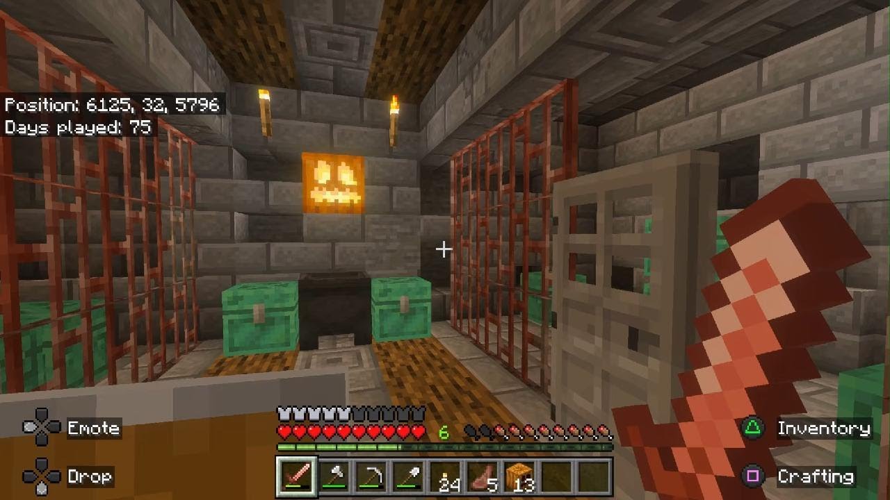 Minecraft secret copper dungeon - YouTube