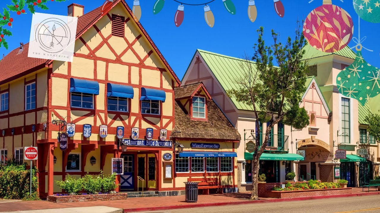 Solvang, CA for Christmas - YouTube