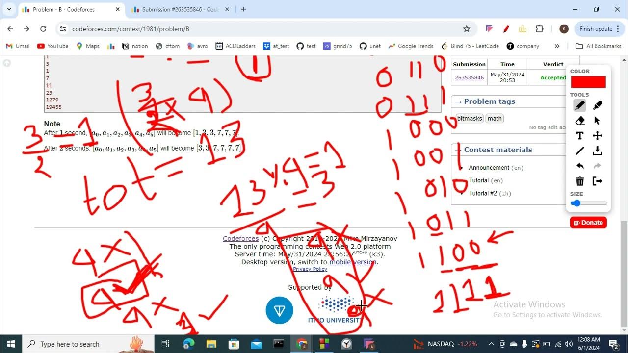 B. Turtle and an Infinite Sequence || Codeforces Round 949 (Div 2) - YouTube