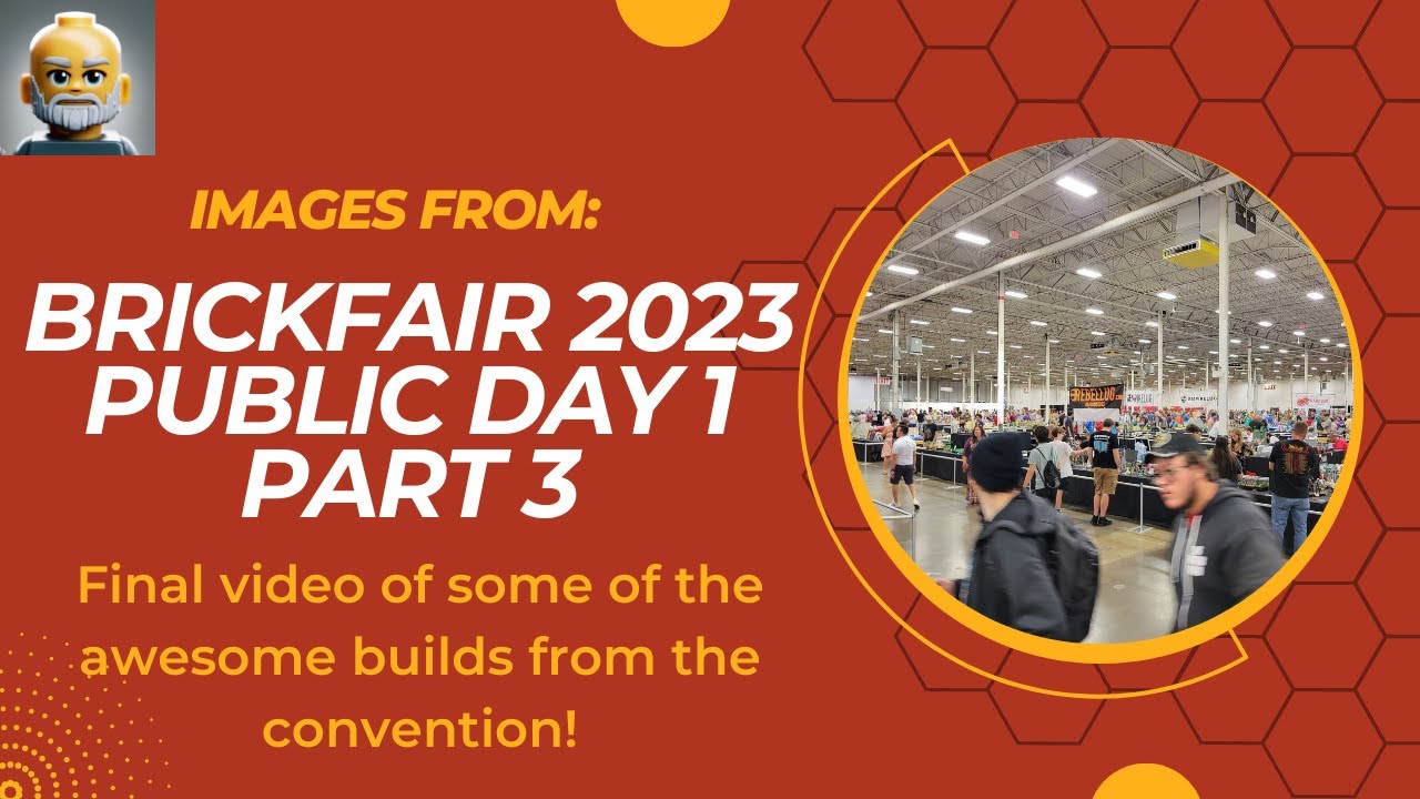 Part 3 of 3, Brickfair VA 2023 MOC Display Images! - YouTube