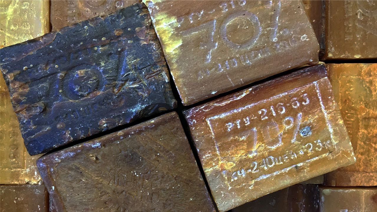 Cutting dry soap | Soap carving | Very dry and hard soap | ASMR Video ...