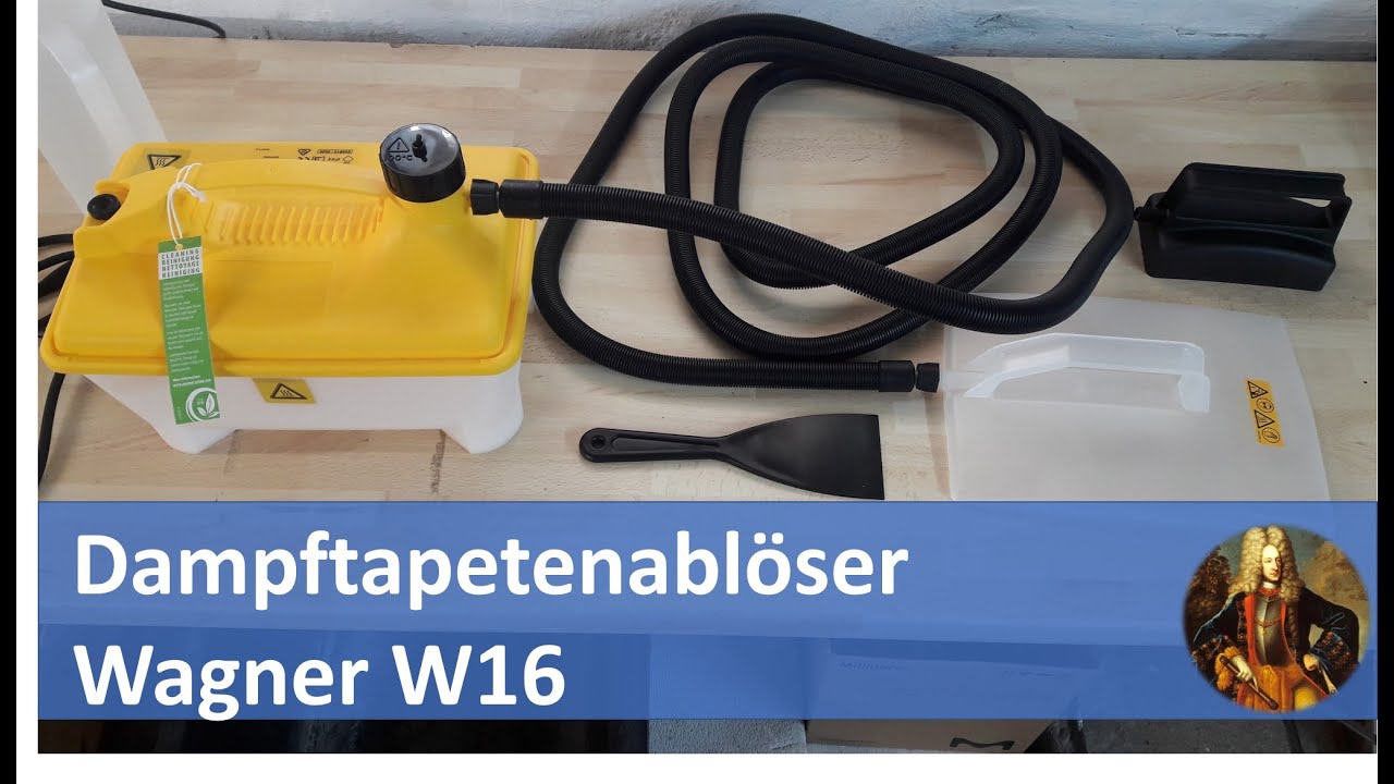 Dampftapetenablöser Tapetenablöser Wagner W16 - YouTube