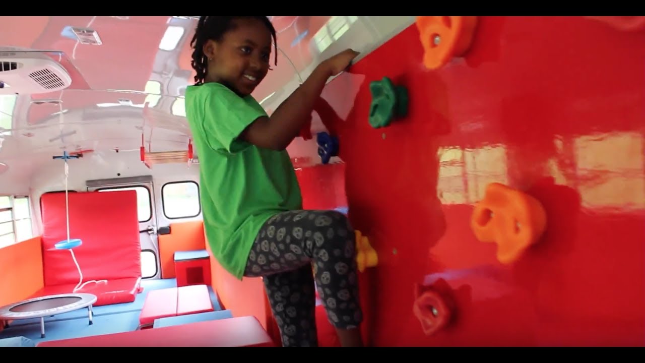 Monkey Movers Gym Bus For Kids | Introduction - YouTube