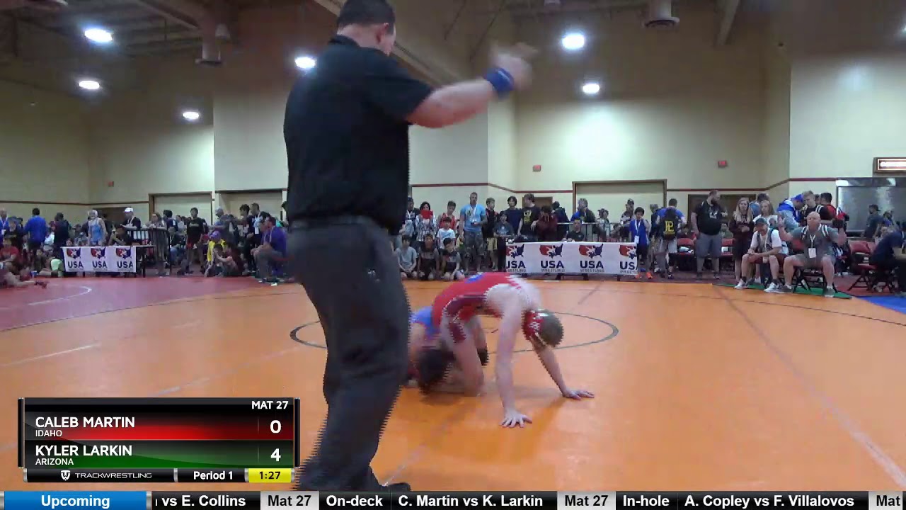 14U 110 Caleb Martin Idaho Vs Kyler Larkin Arizona - YouTube