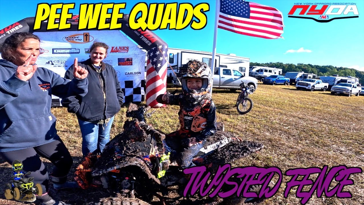Twisted Fence NYOA 2024 - Round 9 | Pee Wee Quads - YouTube