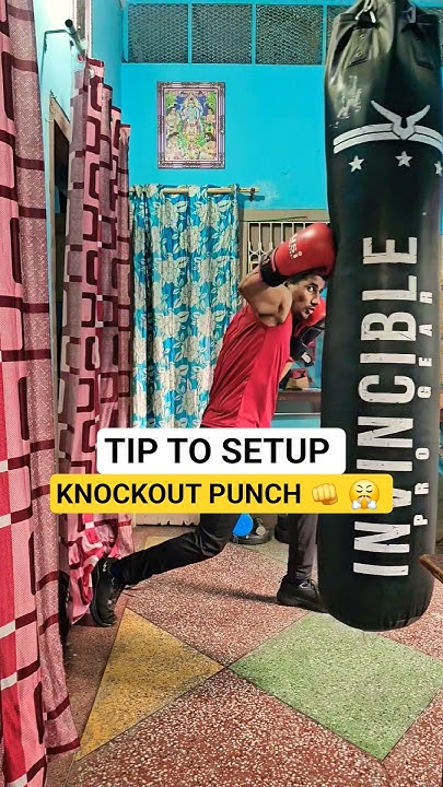 KNOCKOUT PUNCH Setups Revealed!😱🔥|#boxing #boxingtraining - YouTube