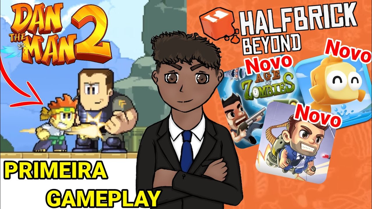 DAN THE MAN 2 com NOVAS IMAGENS da HALFBRICK BEYOND - YouTube