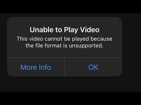 Fix Unable to play video Unsupported file type | Samsung Unable to play ...