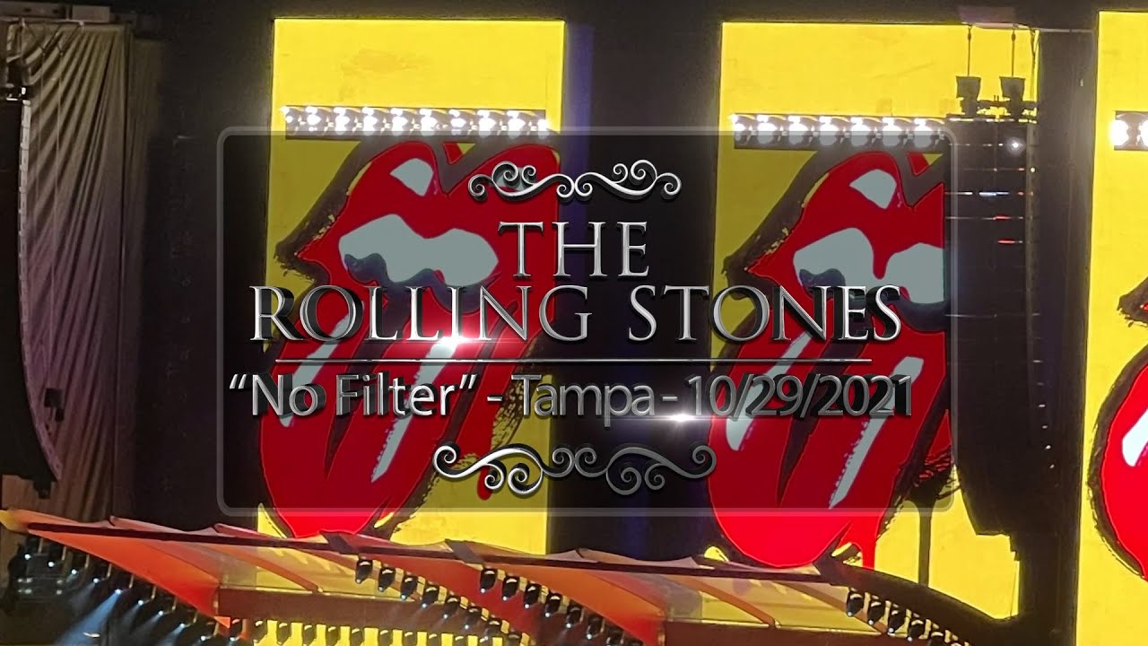Rolling Stones "No Filter" tour. October 29, 2021. - YouTube