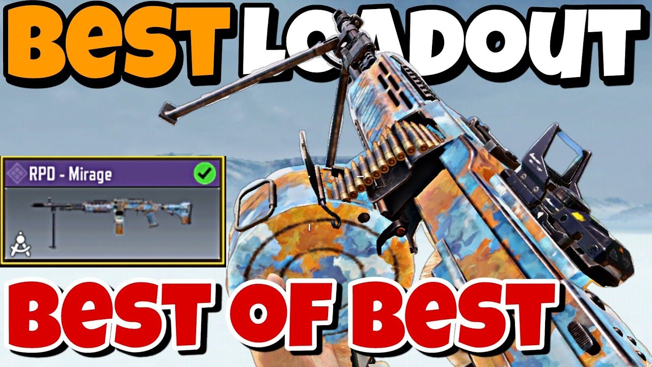 Best RPD loadout for call of duty mobile gameplay ( season 11 ) #Codm ...
