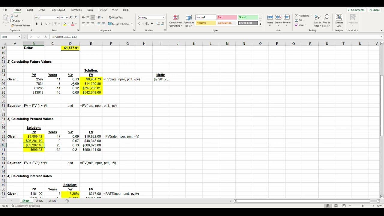 Fundamentals of Corporate Finance Chapter 5 Problems 2023 - YouTube