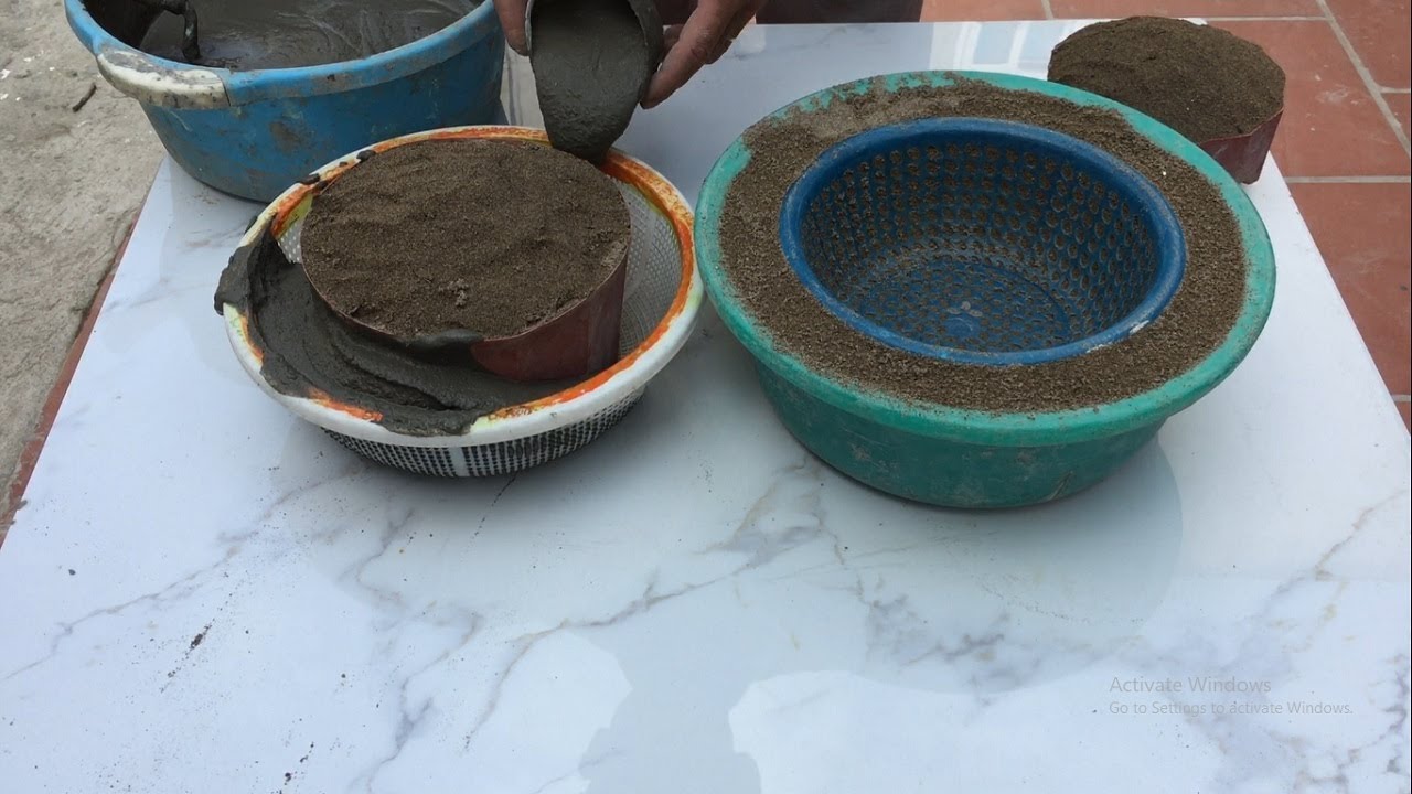 Techniques To Make Flower Pots From Plastic And Cement Baskets Simple Way YouTube techniques-to-make-flower-pots-from-plastic-and-cement-baskets-simple-way-youtube