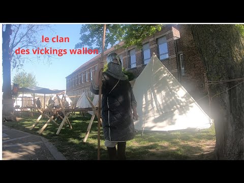 #fête médiéval le clan des viking Wallon
