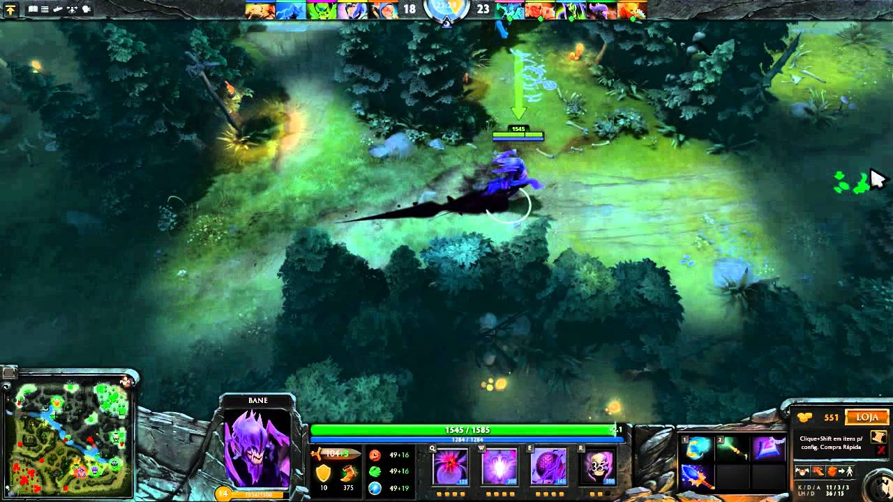 Dota 2 Bane Gameplay - YouTube