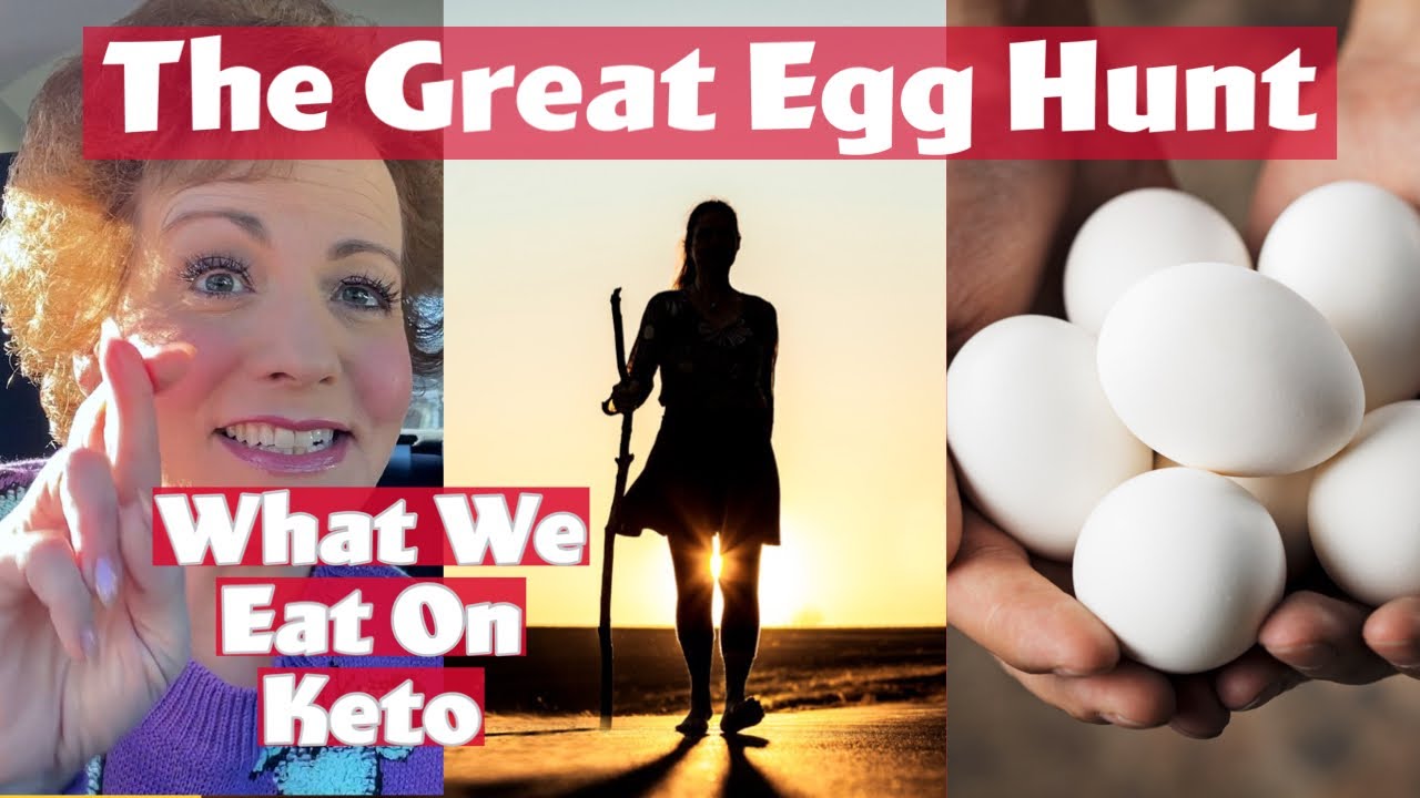 The GREAT Egg Hunt and What We Eat On Keto January 2023 - YouTube